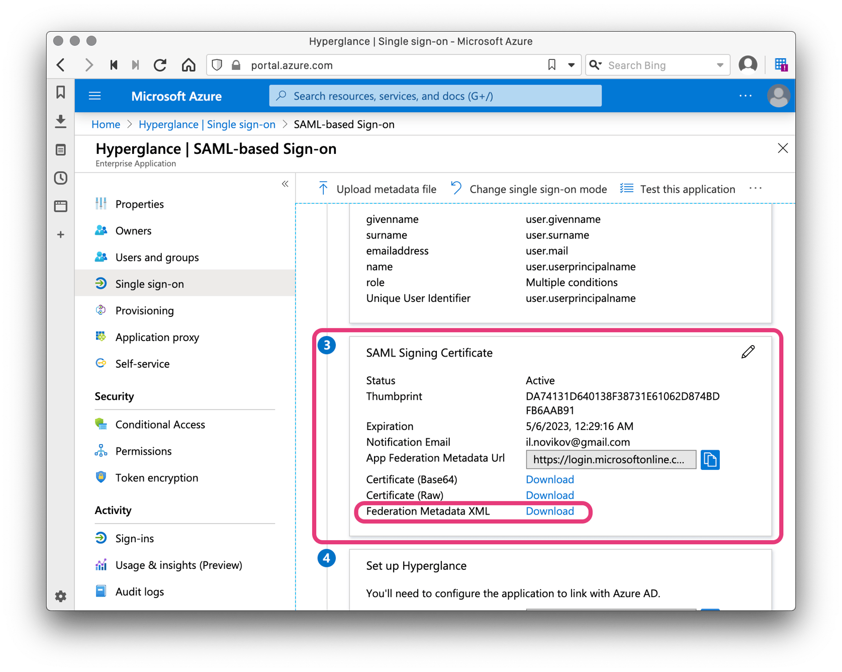 How to set up SSO with SAML for Azure Entra ID