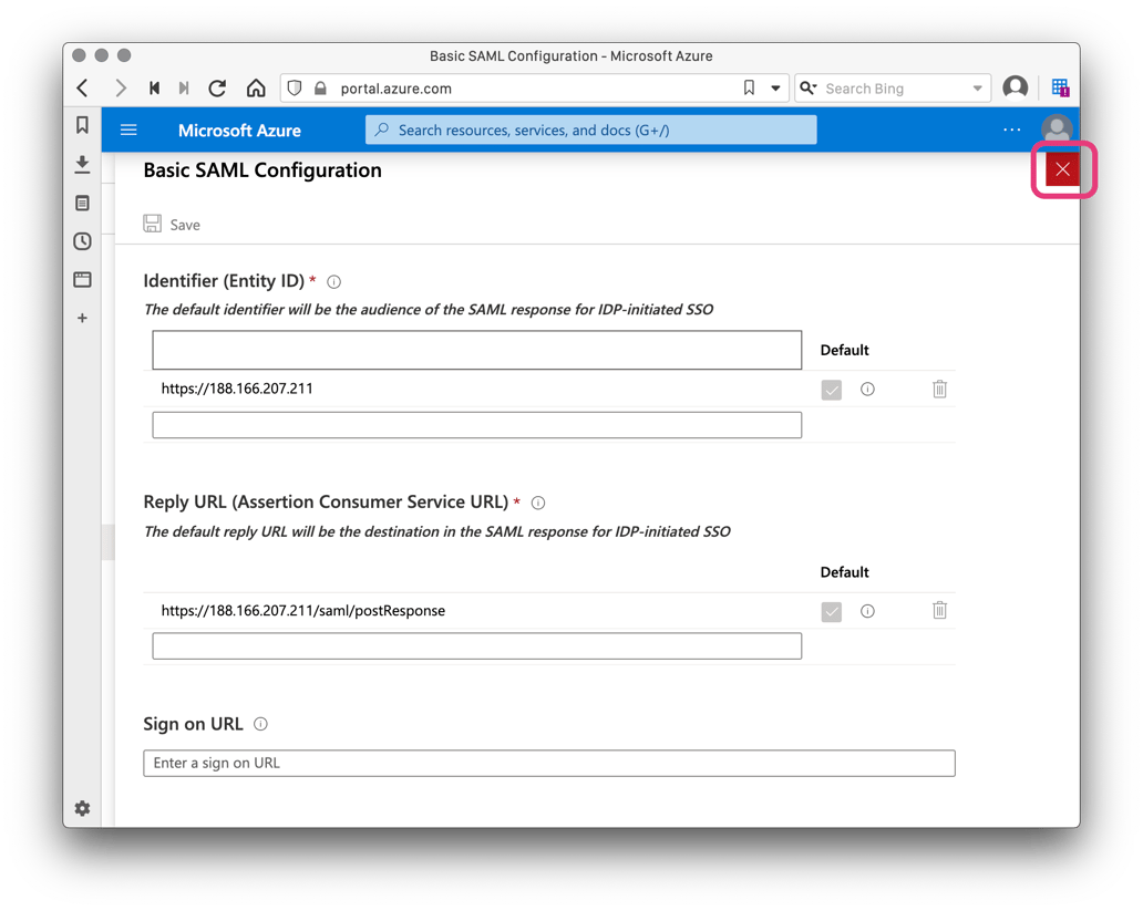 How to set up SSO with SAML for Azure AD