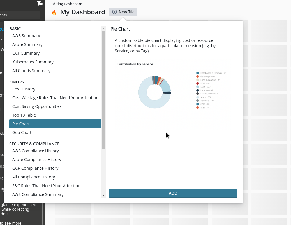 Creating Custom Dashboards